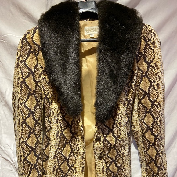 Cache | Jackets & Coats | Cache Leopard Blazer | Poshmark